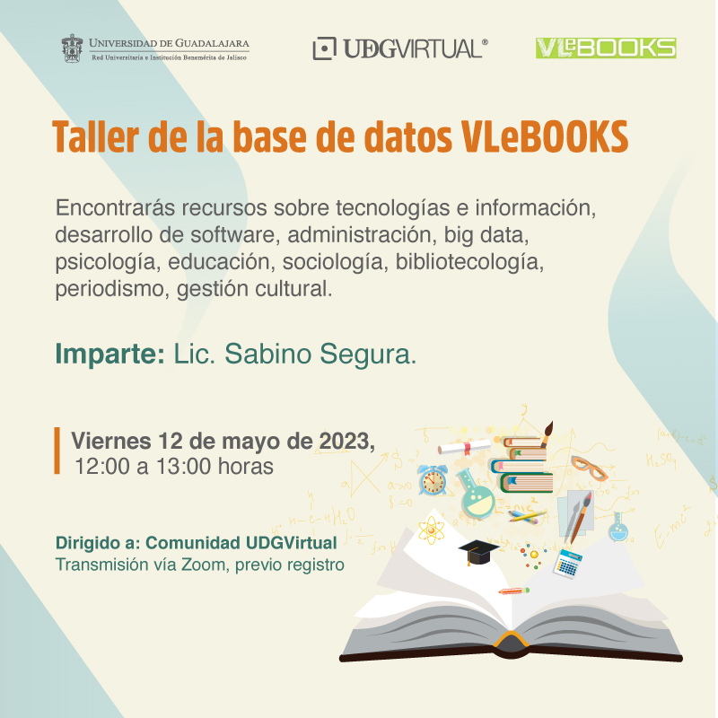 Taller de la base de datos VLeBOOKS | UDGVirtual Formación Integral